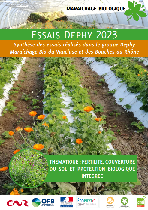 Groupe Dephy ferme - Bilan fertilité du sol et PBI - 2023 - Les ...